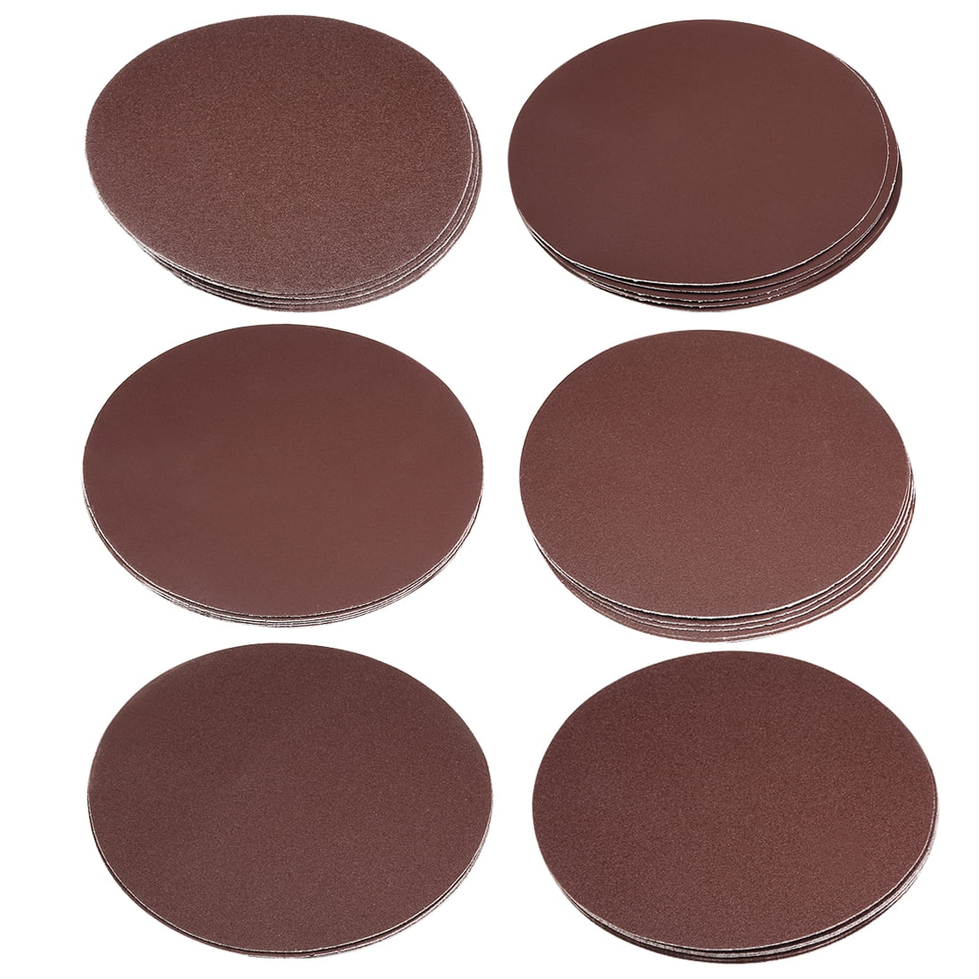6-inch PSA Sanding Disc Assortment, 80/100/120/180/240/400 Grit ...