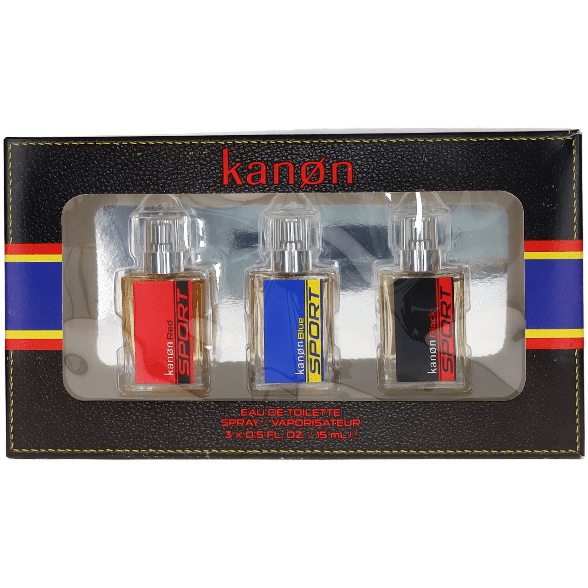 Click here for Kanon For Men Set: Edt+Edt+Edt (0.5+0.5+0.5) 0.5 prices