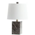 SAFAVIEH Brett Rustic 20 in. H Table Lamp, Brown Marble - Walmart.com