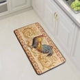 AUQ 2026 New Kitchen Mats for Floor Soft Crystal Velvet Surface Kitchen ...