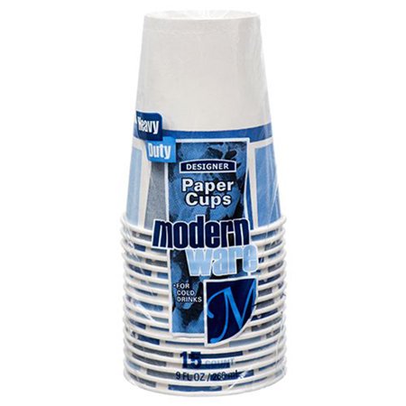 Cup 9 Oz 15ct by Modernware | Walmart Canada