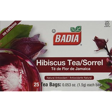 Badia Natural Herbs Slimming Tea Bags, 25 count, (Pack of 10) - Walmart.com