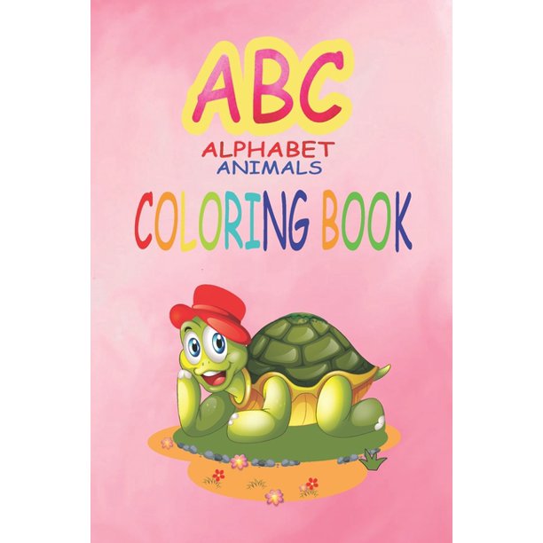 ABC Alphabet Animal color book: ABC coloring book with letters and ...
