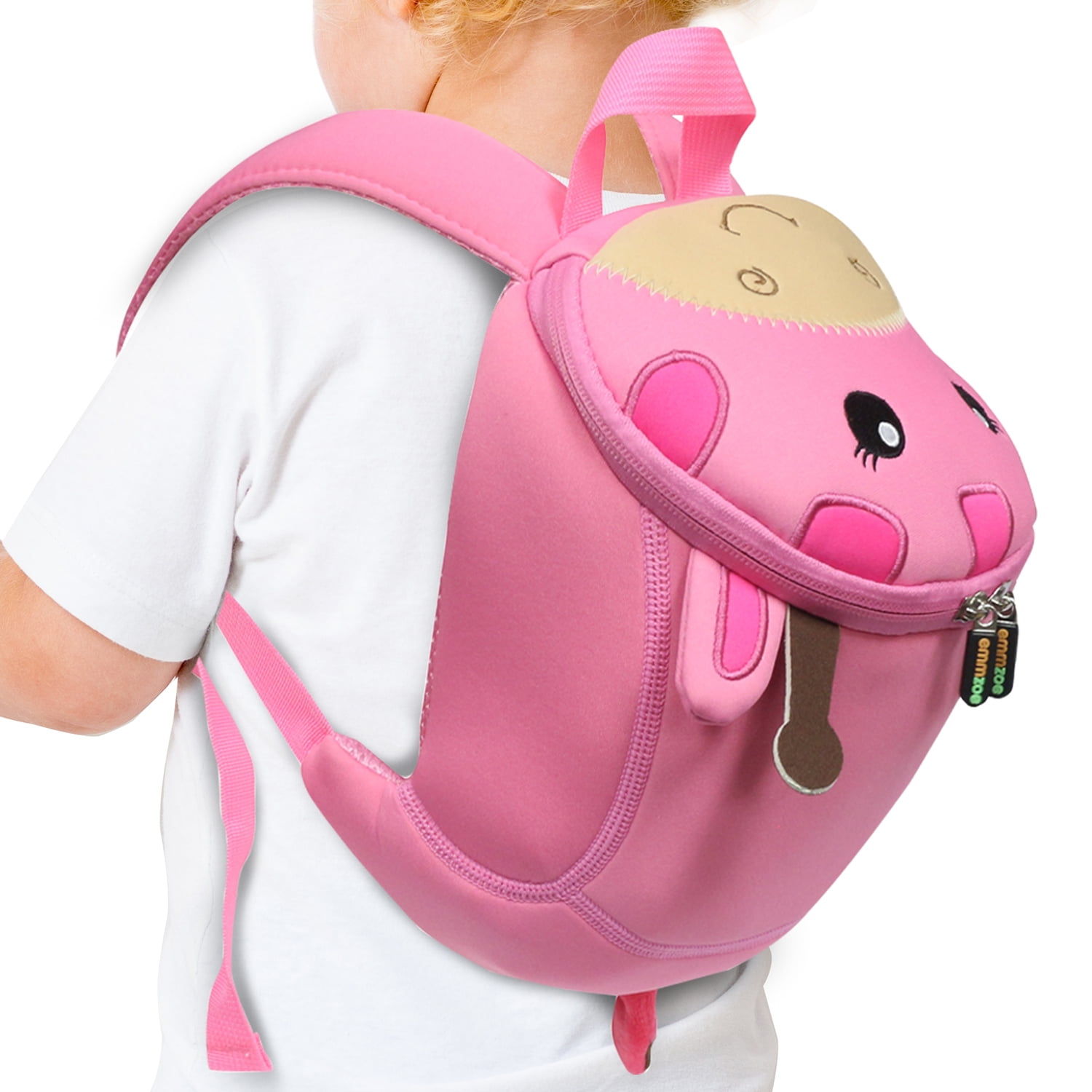 Emmzoe Toddler 3D Animal Backpack with Detachable Safety Harness Leash ...