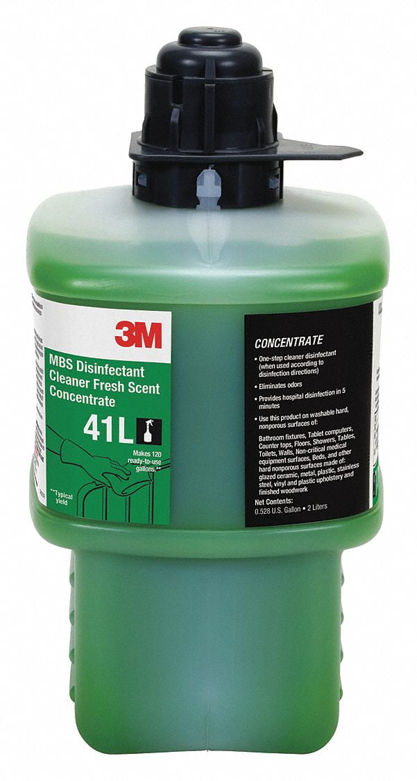 3m Cleaner/Disinfectant,Liquid,2L,Bottle 41L - Walmart.com