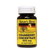 Nature Made Super Strength Cranberry 450mg Extract Capsules, Urinary ...