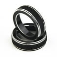 Car Volume CD Switch Knob Rings Cap Covers Trim Aluminum Decorative ...
