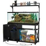 Premium 55-75 Gallon Fish Tank Stand with Durable Metal Framework ...
