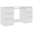 vidaXL Writing Desk Computer Desk Laptop Table Workstation Engineered ...