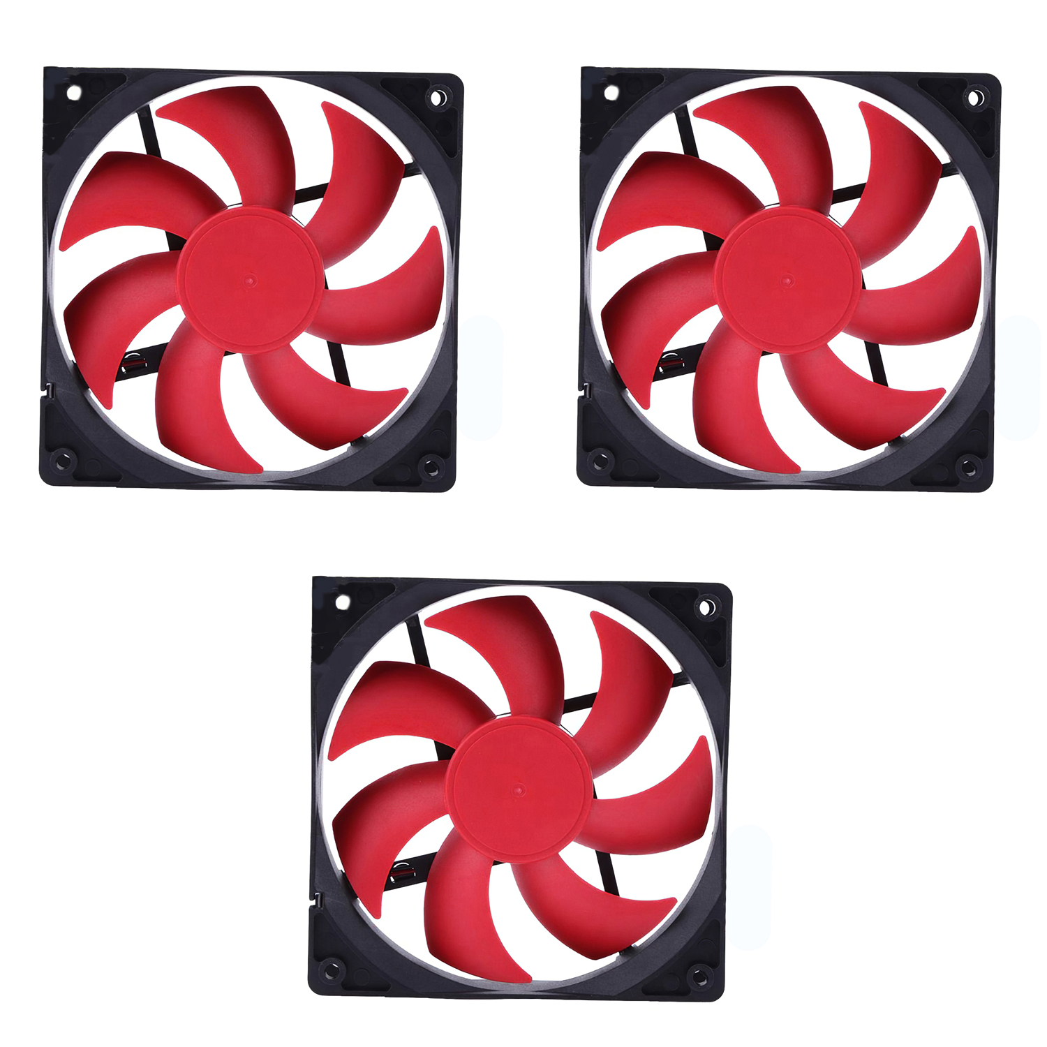 Buy Dracaena 3 Pack FAN-WD12 120mm Fan for Computer DC 12v 4P+3pin ...