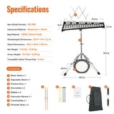 SKYSHALO 30-Key Glockenspiel Xylophone Set, Complete Percussion Kit ...