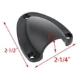 4 Pieces Boat Clam Shell Nylon Cable Pass Through Cover Water Sports ...
