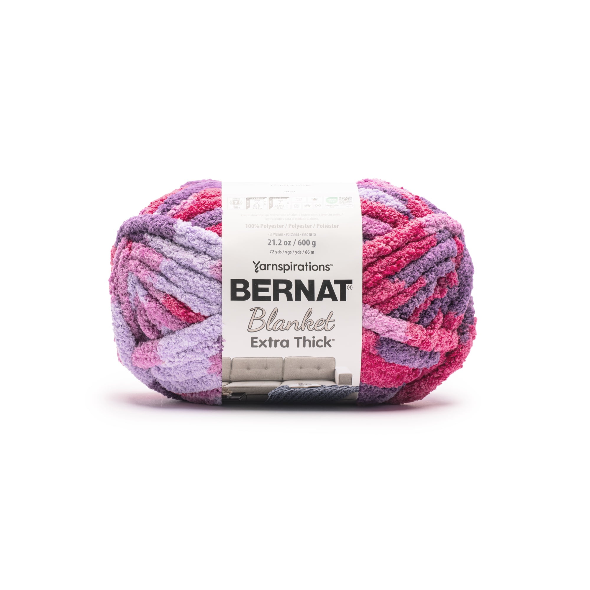 Click here for Bernat Blanket Extra Thick #7 Jumbo Polyester Yarn... prices