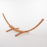 Teak Finish Larch Hammock Base (ONLY) - Walmart.com