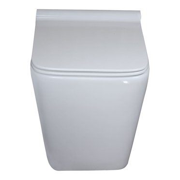 Woodbridge T-0001 , Dual Flush Elongated One Piece Toilet with Soft ...