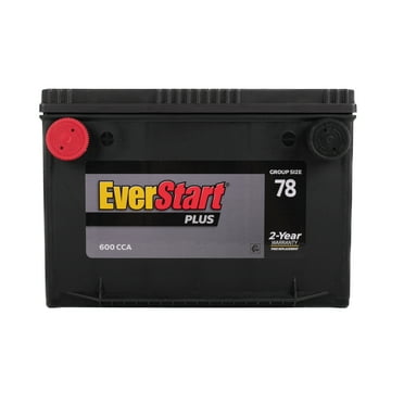 EverStart Plus Lead Acid Automotive Battery, Group Size 75 (12 Volt/600 ...