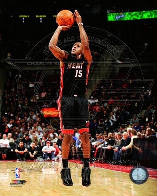 Mario Chalmers 2011-12 Action Sports Photo - Walmart.com