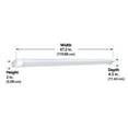 Feit Electric 4 ft. 4000 Lumen Tunable White Smart Wi-Fi LED Shop Light ...