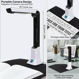Portable Document Scanner, A4 USB Book Scanner with 8MP Document Camera ...