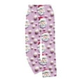 YUNAFFT Festive Christmas Print Pajama Pants for Women Cozy Fleece ...