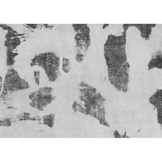 Ahgly Company Indoor Rectangle Abstract Gray Modern Area Rugs, 2' x 3 ...