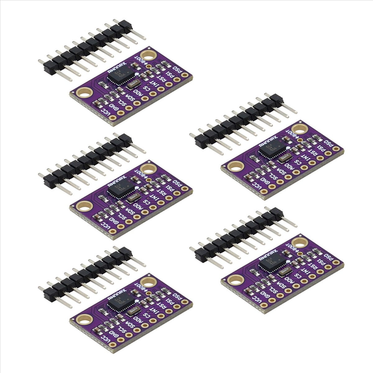 5X - BNO080 BNO085 BNO086 AR VR IMU Módulo de Sensor AHRS de 9 Ejes y 9 ...