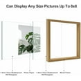 8x8 Floating Frames Set of 2, Double Plexiglass Picture Frame, Made of ...