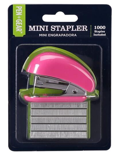 Pen + Gear Mini Stapler, Color Choices Will Vary - Walmart.com