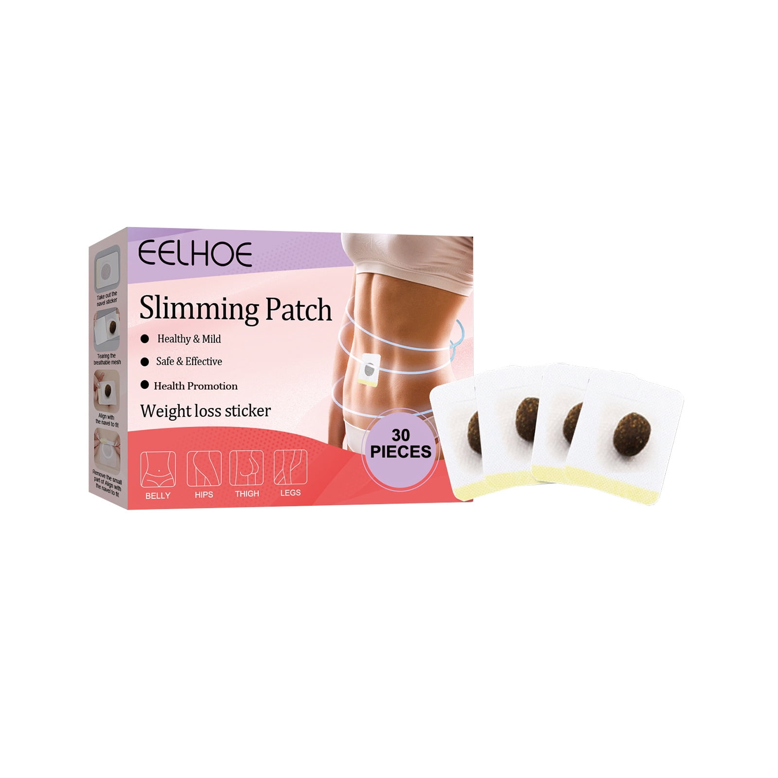 Patch Minceur, Sculptant Corporel Paresseux, Ventre Serré, Cuisses ...