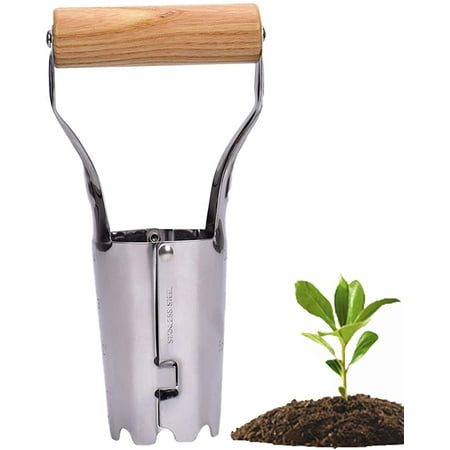 Transplanter Bulb Planter Tools with Depth Mark Garden Bulb Planting ...