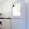 ANXPTIME Magnetic A4 Refrigerator Message Sticker Flexible Fridge ...