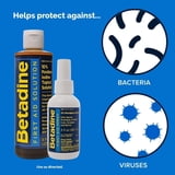 BETADINE Antiseptic Disinfectant Solution, Povidone-Iodine 10%, 8 oz ...