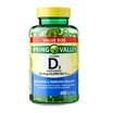 Spring Valley Vitamin D3 Supplement, 50 Mcg (2,000 IU), 200 Count ...