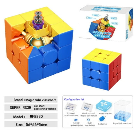 OUTOP Moyu Super Rs3m 3x3 Magnetic Magic Cube Professional Maglev Ball ...
