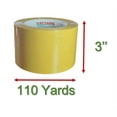 VPTAPE Packing Tape Tan 3 inch x 110 Yards, Carton Sealing Tape 2.0 mil ...