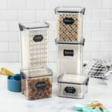 Thyme & Table Snap-Lock Food Storage Containers, Set of 5, 10 Pieces ...