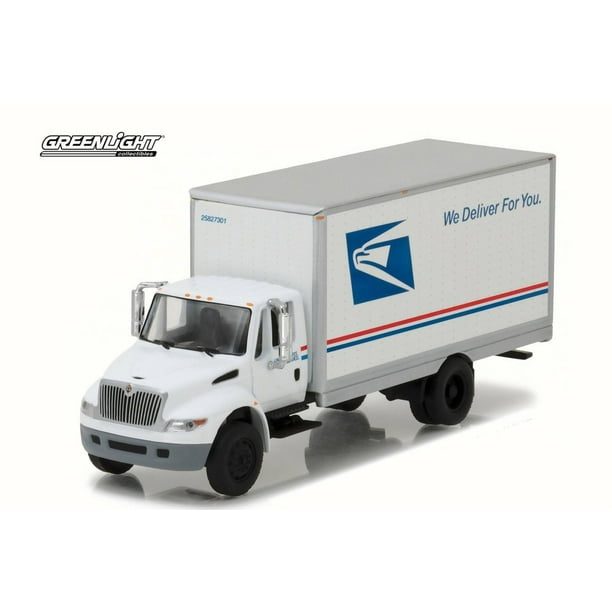 2013 USPS International Durastar Box Truck, White - Greenlight 33090 ...