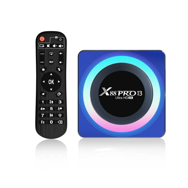 X88 Pro Smart Tv Box Bluetooth 5.0 for Android 13.0 8k Rk3528 Wifi6 ...
