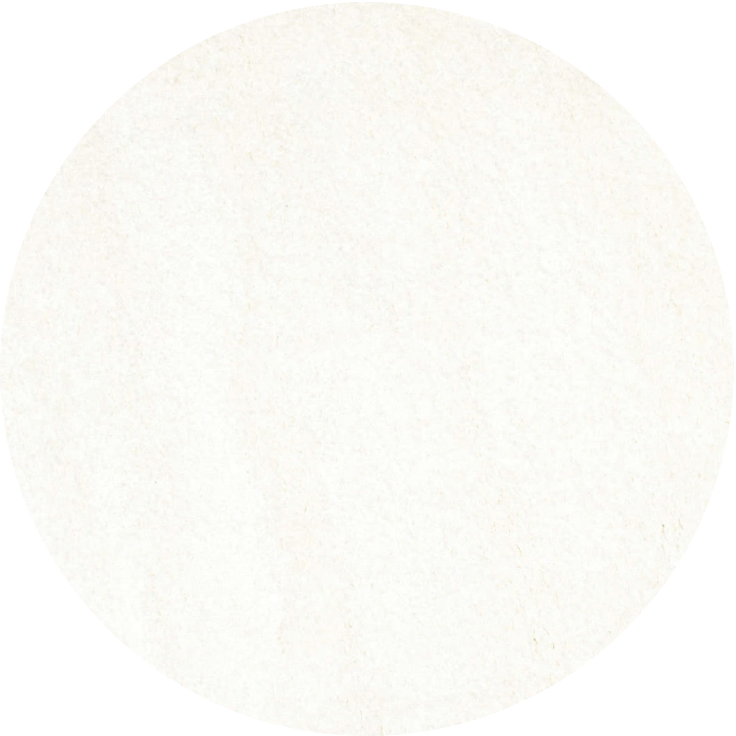Ahgly Company Indoor Round Contemporary Ivory White Solid Area Rugs, 8 ...