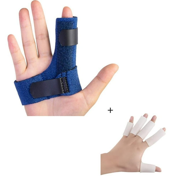 Soporte para dedo, férula para dedo en gatillo para el anillo medio índice, dolor de artritis en ...