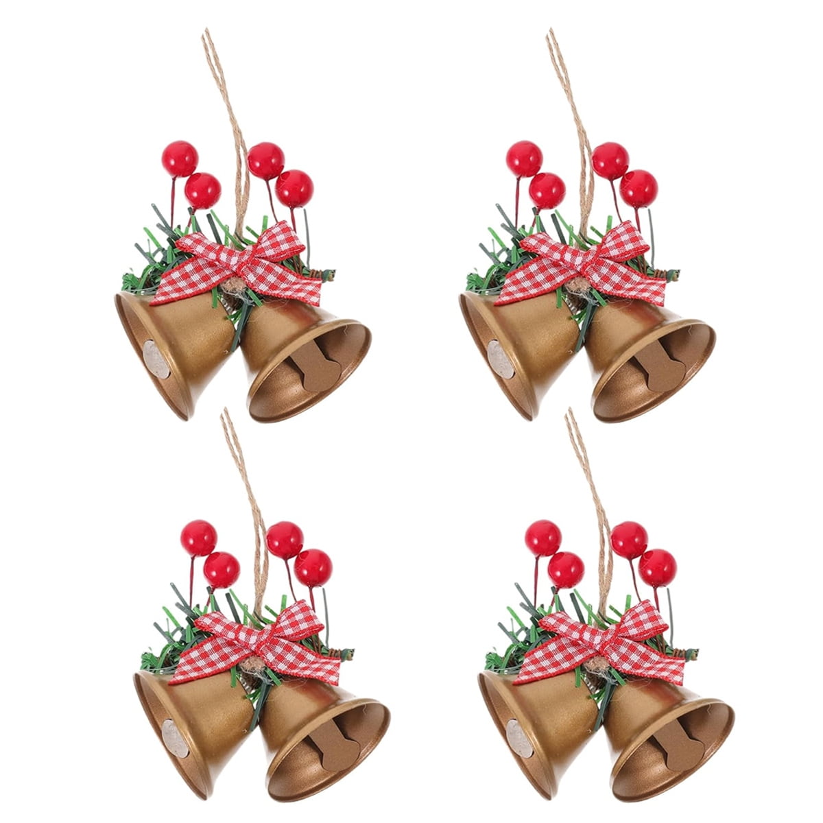 Click here for Funavi 4pcs Christmas Ornaments Decor Hanging Bell... prices