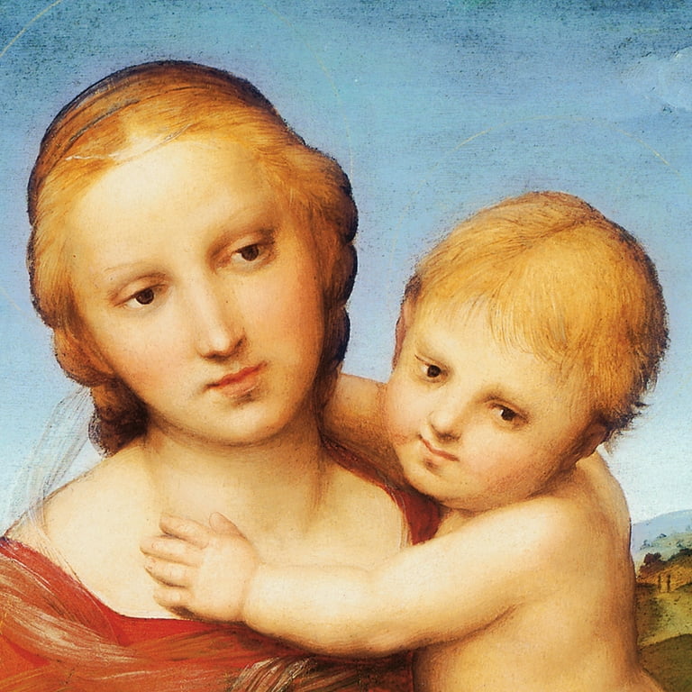 Madonna And Child Raphael