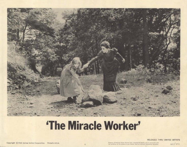 The Miracle Worker 1962 Poster