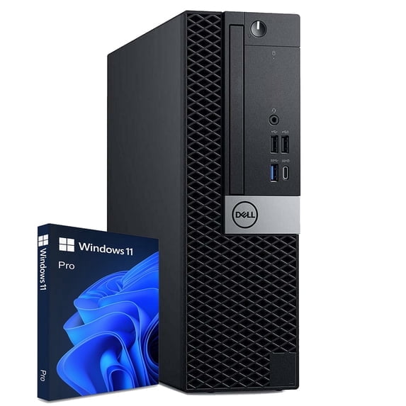 Restored DELL Desktop 5060 SFF Business PC Computer Core i7-8700, 8th ...