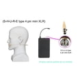4 PIN Electret Condenser Headband Headset Microphone 3.5mm Wired Double ...