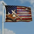 2but God Is The Lord flag Bless America Bible Psalm Cross Christian ...