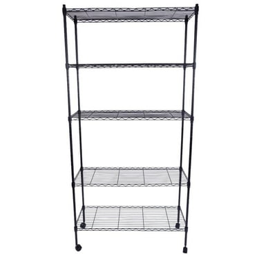 SalonMore 5 Tier Garage Shelving Storage Rack, 35"W x 18"D x 71"H Heavy ...