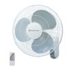 Hurricane Supreme 12 Inch Indoor Oscillating Wall Mount Fan, White ...