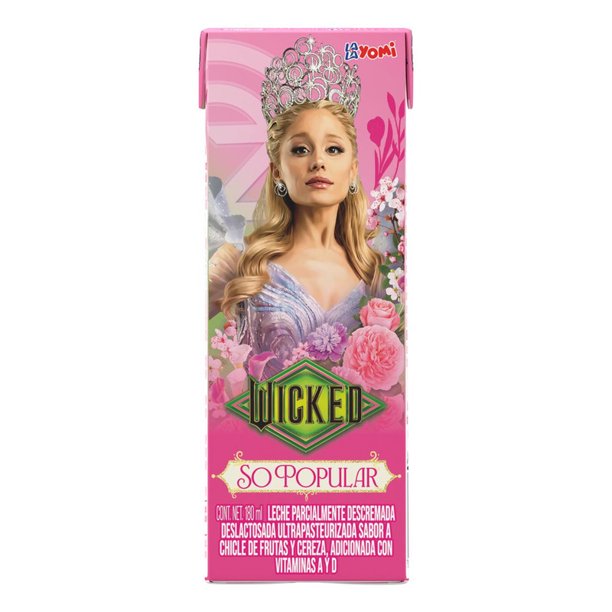 Leche Lala Yomi deslactosada Wicked Popular sabor chicle 180 ml ...