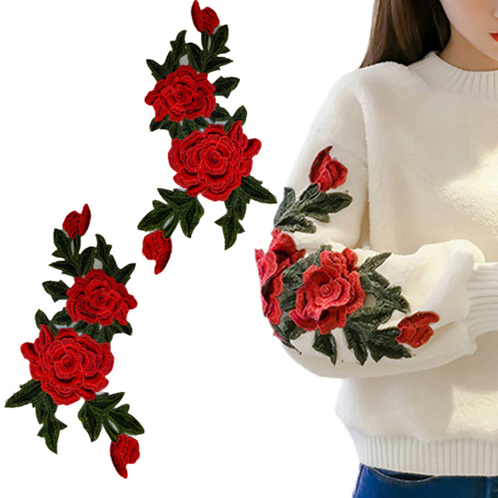 Embroidered Patch Texture